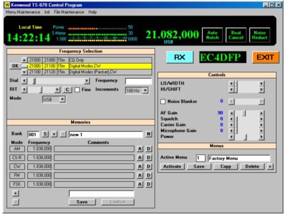 TS-870S Remote control - IW5EDI Simone - Ham-Radio